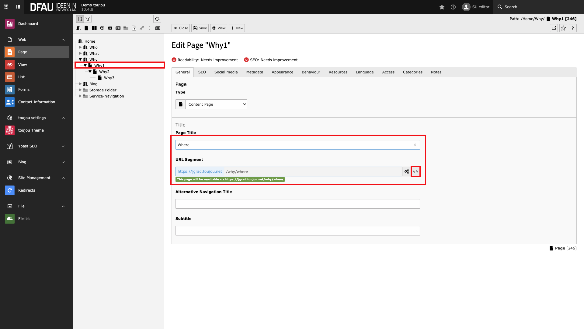 TYPO3 v10 LTS: All important updates for toujou and TYPO3 editors